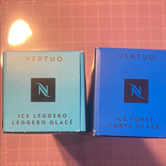 Nespresso | Other | Nespresso Vertuo Ice Leggero And Ice Forte Capsules ...